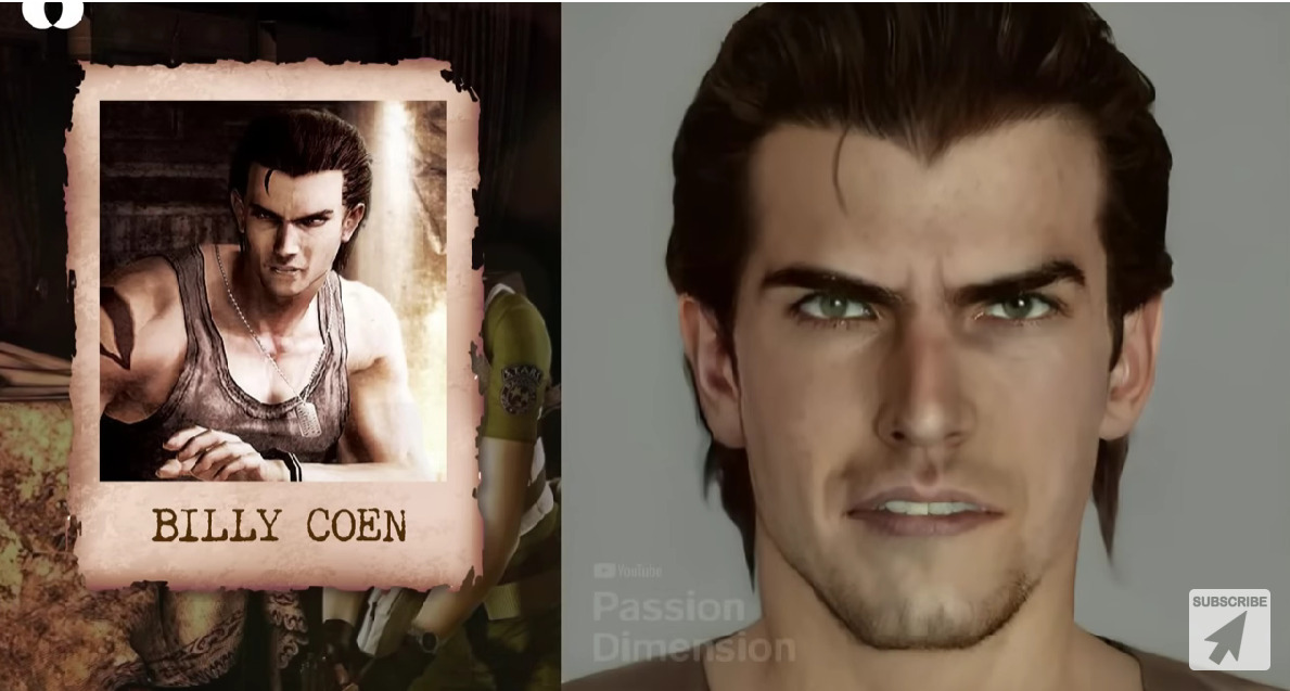 เมื่อ AI เผยหน้าจริงของ 23 ตัวละครดังใน Resident Evil หรือ Biohazard ...