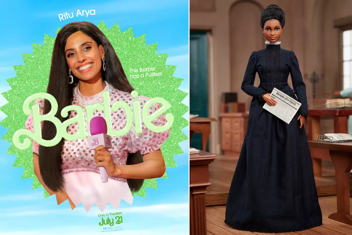 18 ตุ๊กตาบาร์บี้ที่เป็นแรงบันดาลใจในการสร้างตัวละครในหนัง "Barbie"
