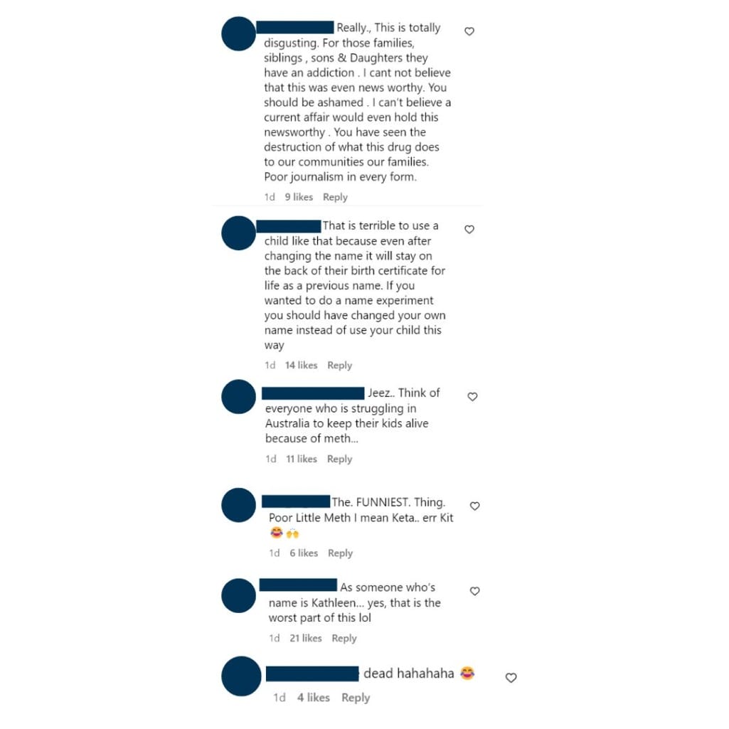 นักข่าวออสเตรเลียลองตั้งชื่อลูกว่า "Methamphetamine Rules" สรุประบบให้ ...