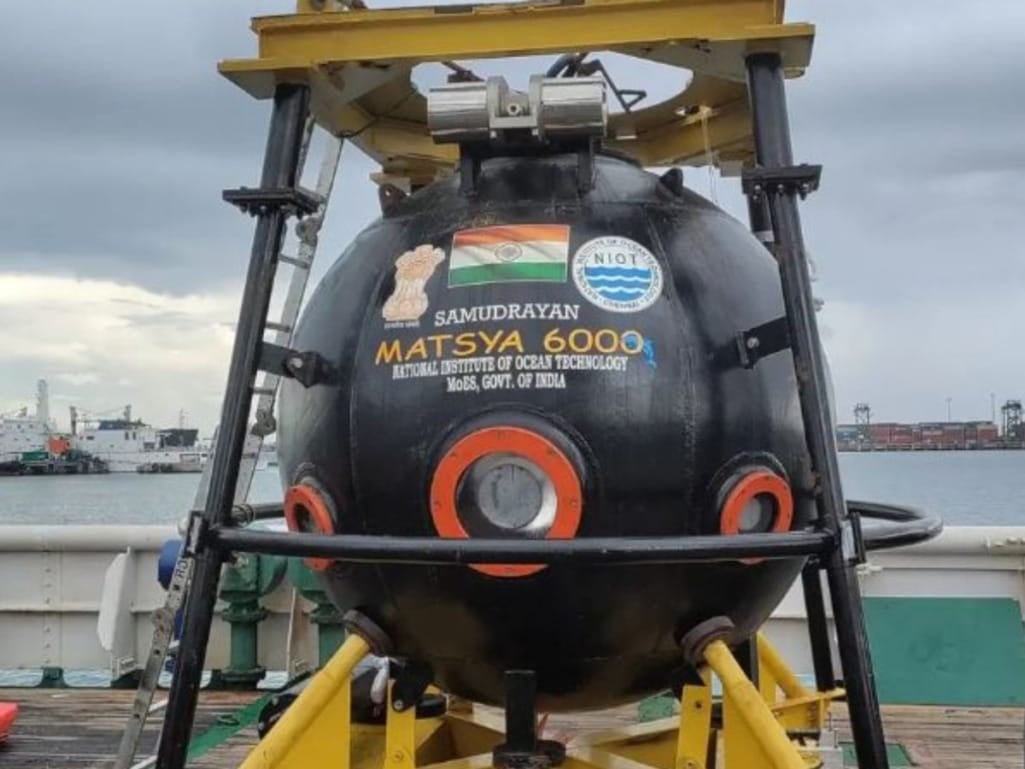 อินเดียเปิดตัวเรือดำน้ำ MATSYA 6000 ที่ได้แรงบันดาลใจมาจากเรือดำน้ำไท ...