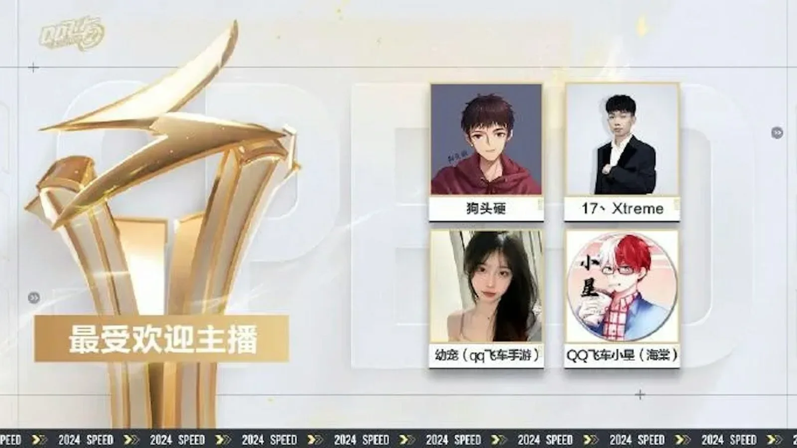 "You Chong" ขึ้นรับรางวัลบนเวที "QQ Speed" แต่ทำแฟนคลับตกใจ เพราะตัว ...